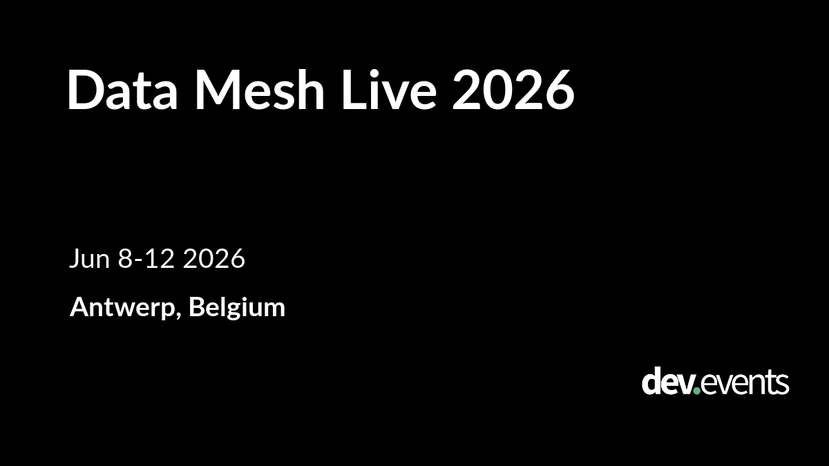 Data Mesh Live 2026