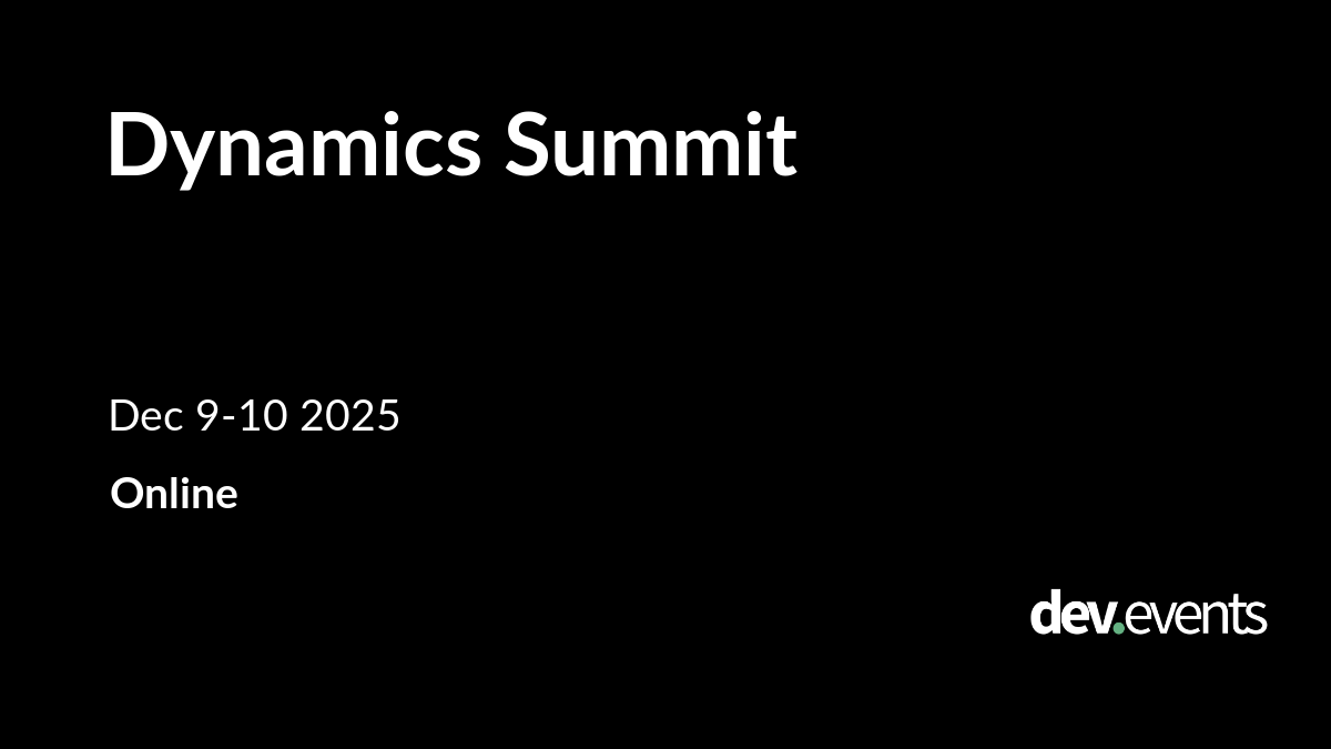 Dynamics Summit