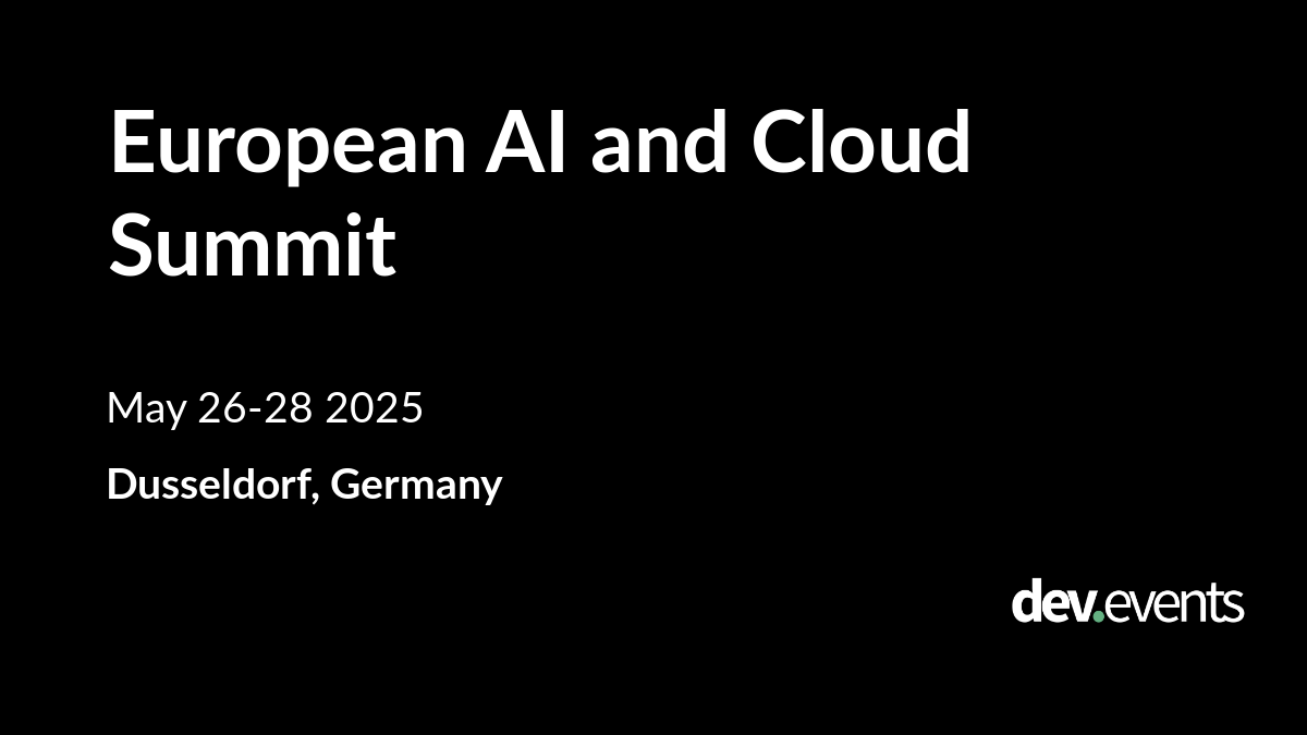 European AI and Cloud Summit