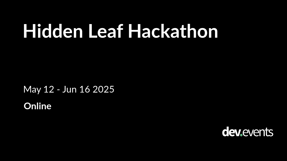 Hidden Leaf Hackathon