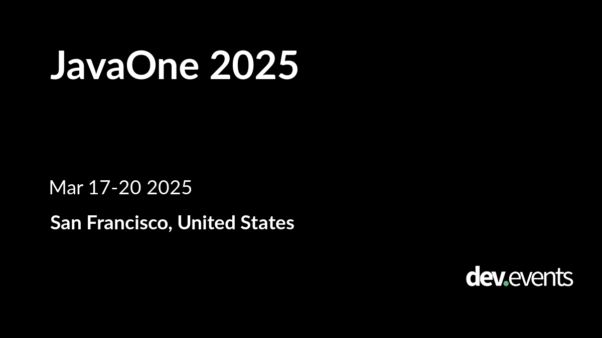 JavaOne 2025