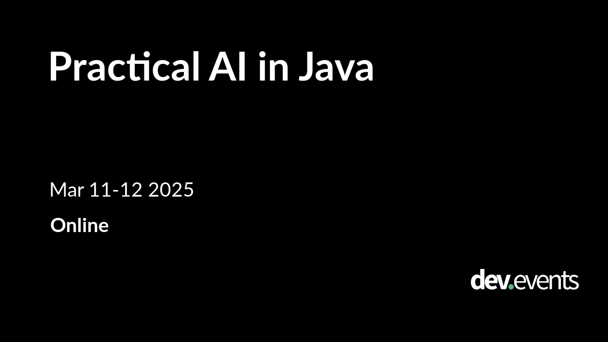 Practical Ai In Java