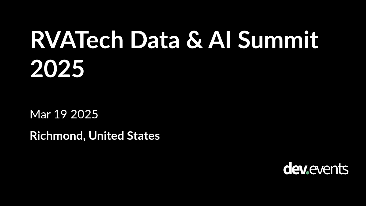 RVATech Data & AI Summit 2025