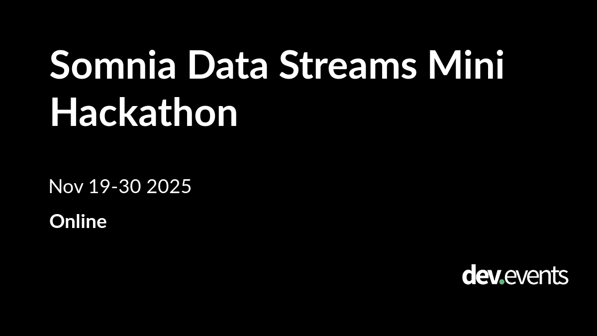 Somnia Data Streams Mini Hackathon