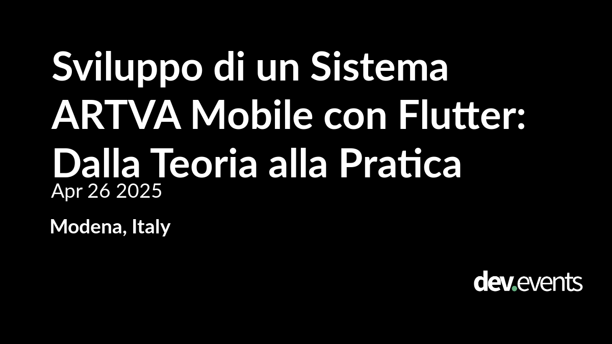 Sviluppo di un Sistema ARTVA Mobile con Flutter: Dalla Teoria alla Pratica