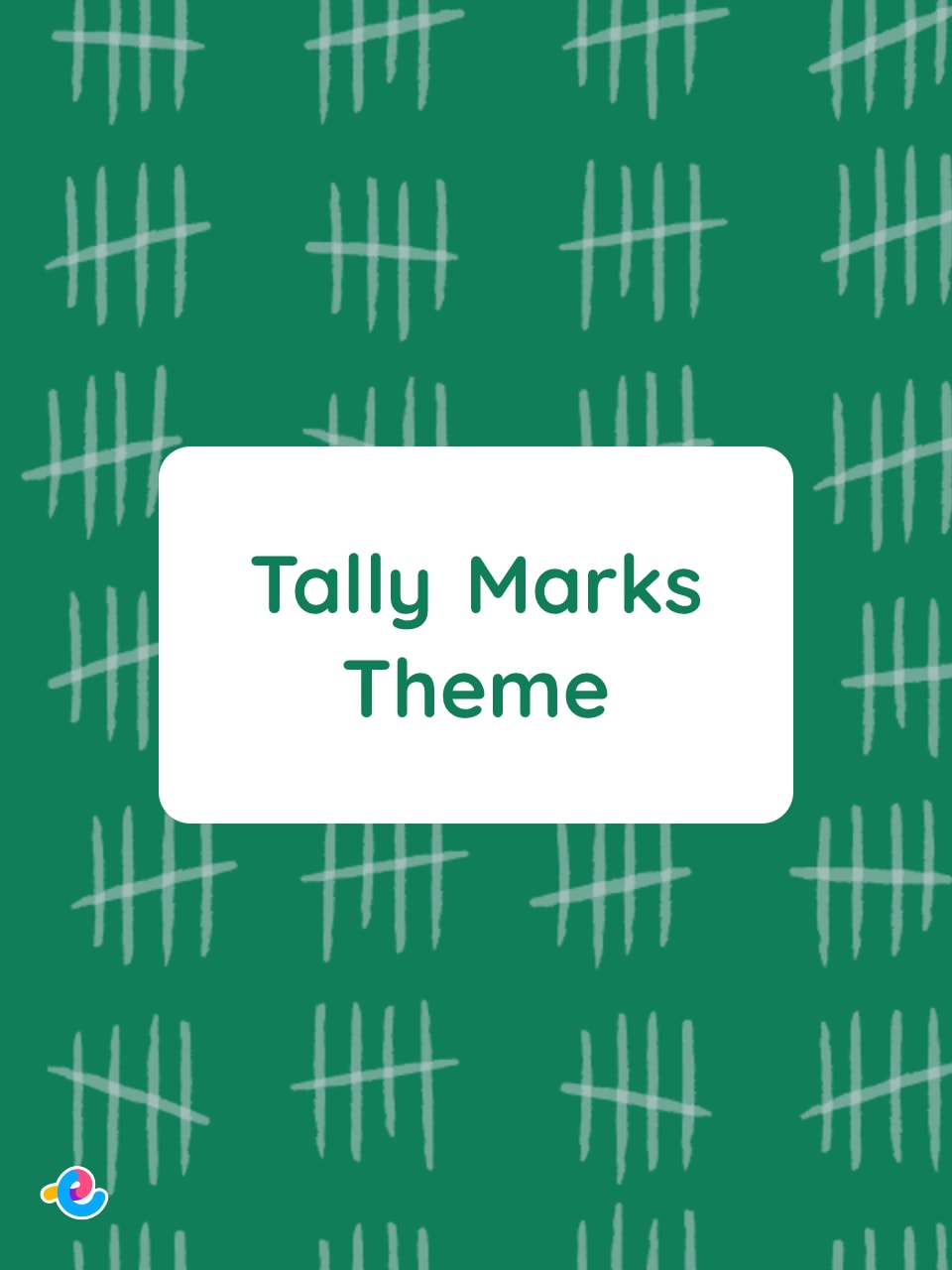 Tally Marks Theme teaching resources | Edzo