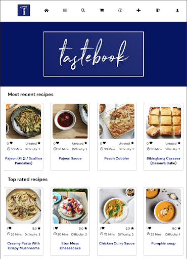 GitHub - evelinakireilyte/Tastebook: MERN stack recipe web-app is my ...