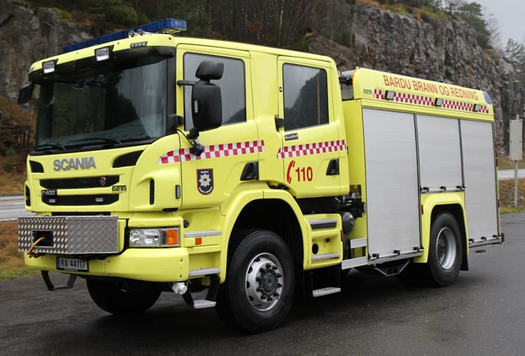 Ny brannbil levert til Bardu Brann og redning | Egenes Brannteknikk AS