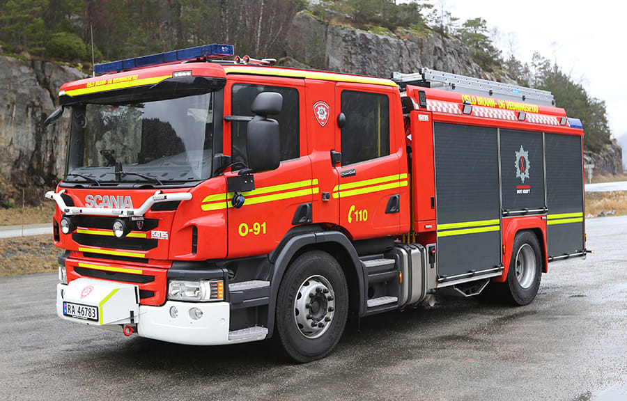 Vi gratulerer Oslo Brann- og redningsetat med ny brannbil til Hovedbrannstasjonen | Egenes ...