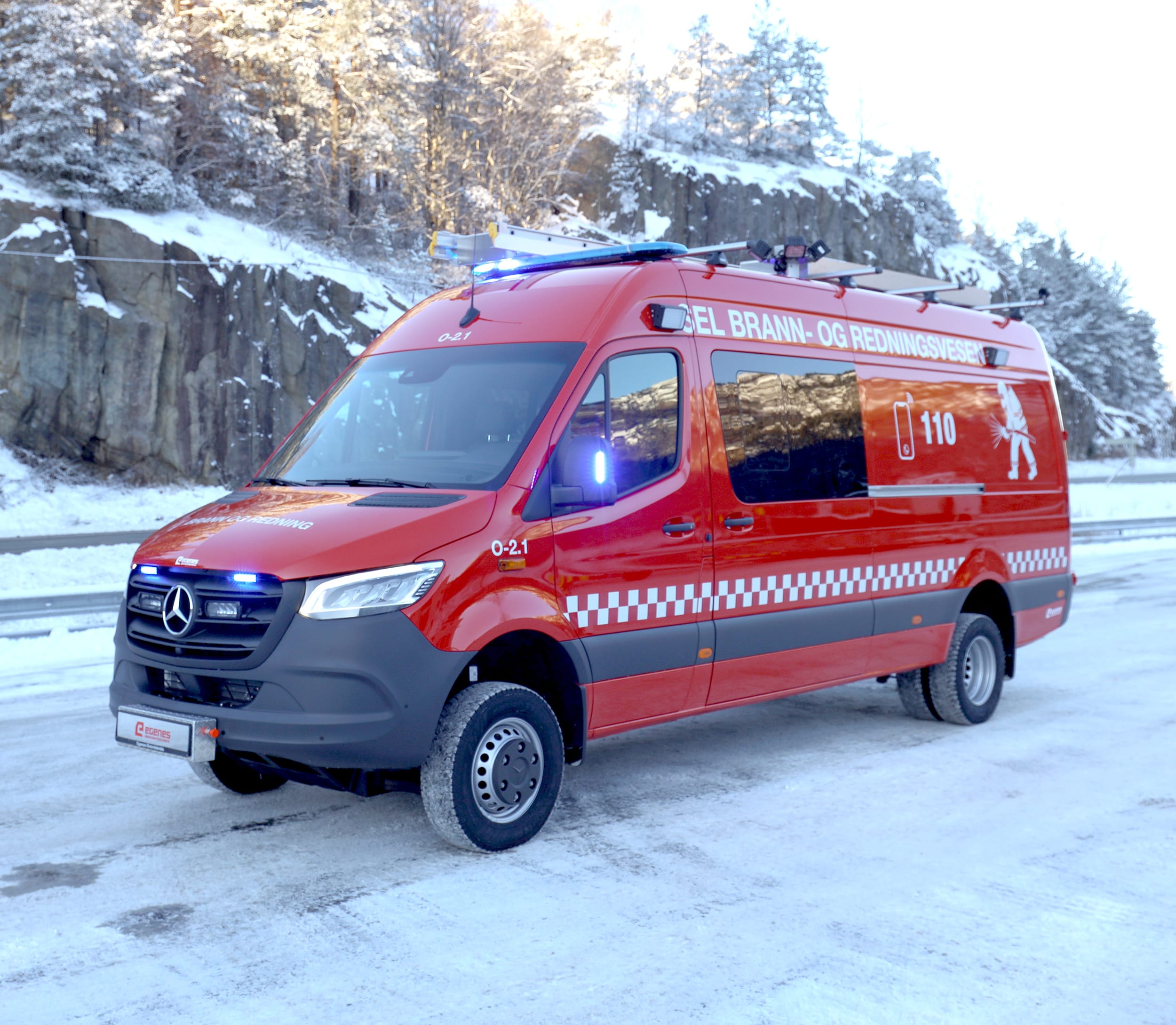 Lett brannbil til Sel Brann- og redningsvesen | Egenes Brannteknikk AS