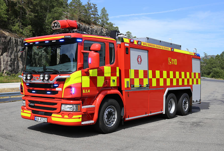 Vi gratulerer Øvre Romerike Brann og redning med ny branntankbil på ...