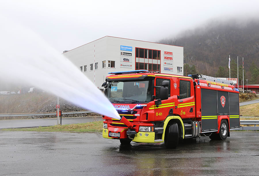 Vi gratulerer Oslo Brann- og redningsetat med ny brannbil | Egenes Brannteknikk AS
