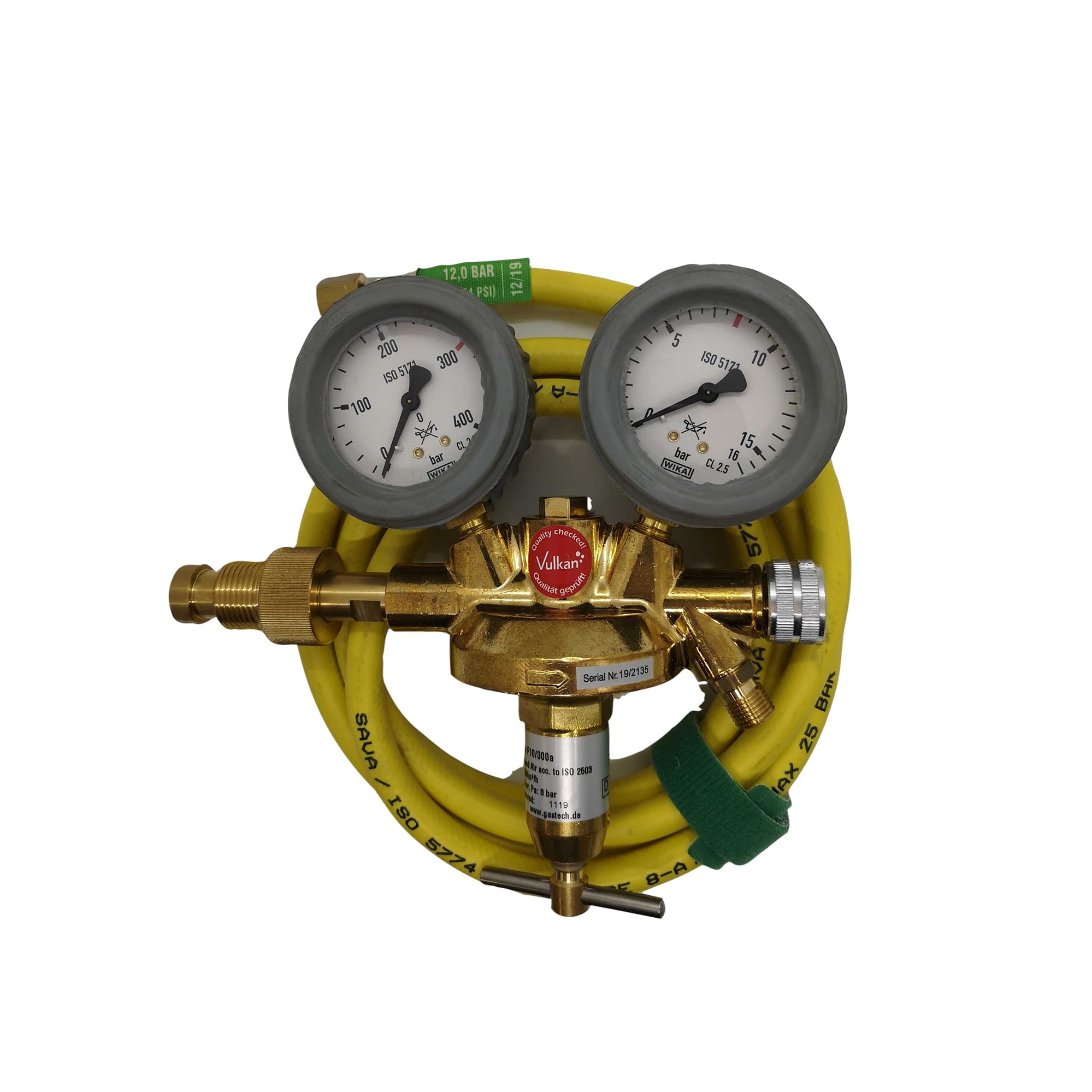 Weber reduksjonsventil 200/300 (8-15bar) med 2m slange | Egenes ...