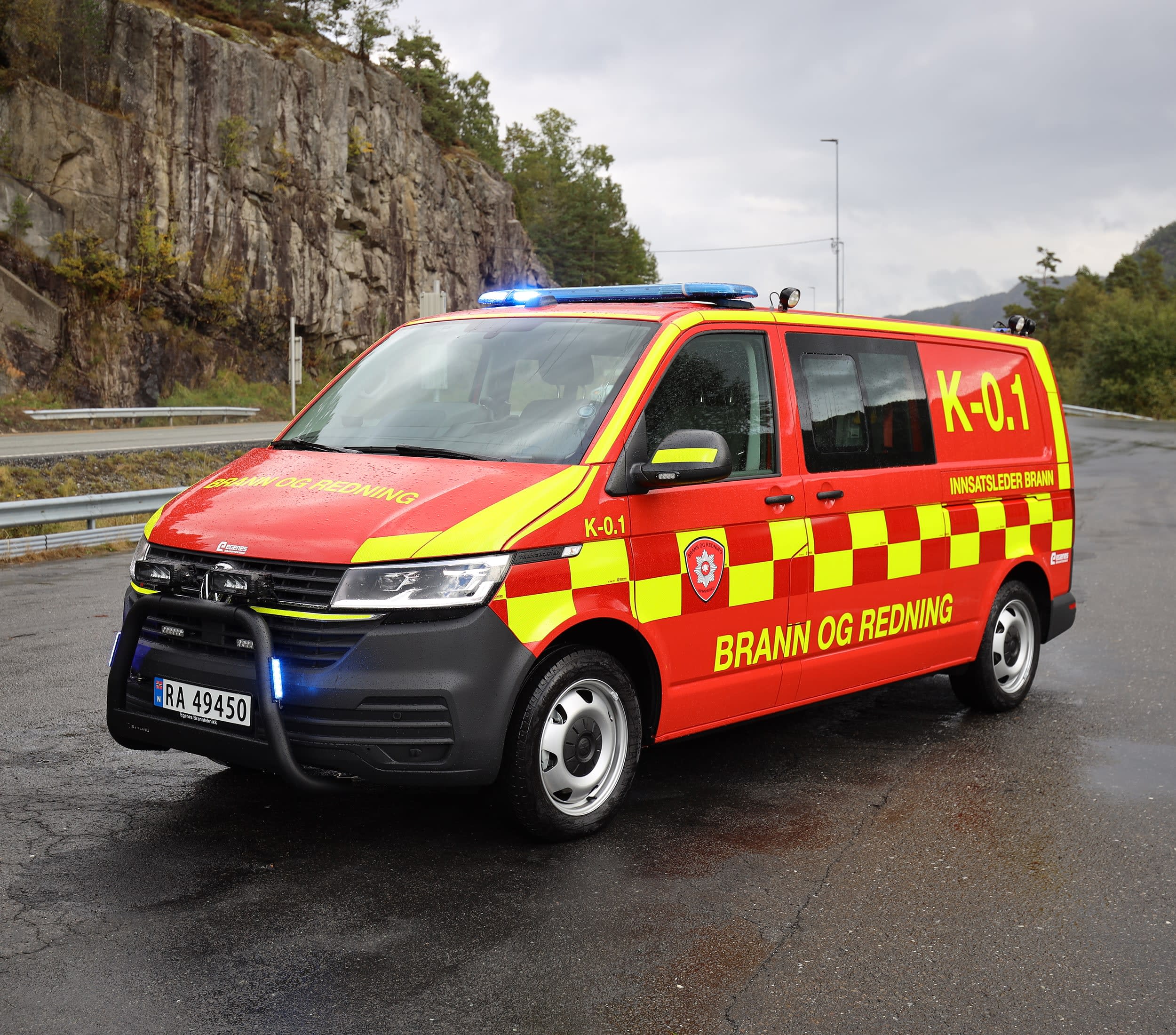Innsatslederbil Til Kvinnherad Egenes Brannteknikk AS