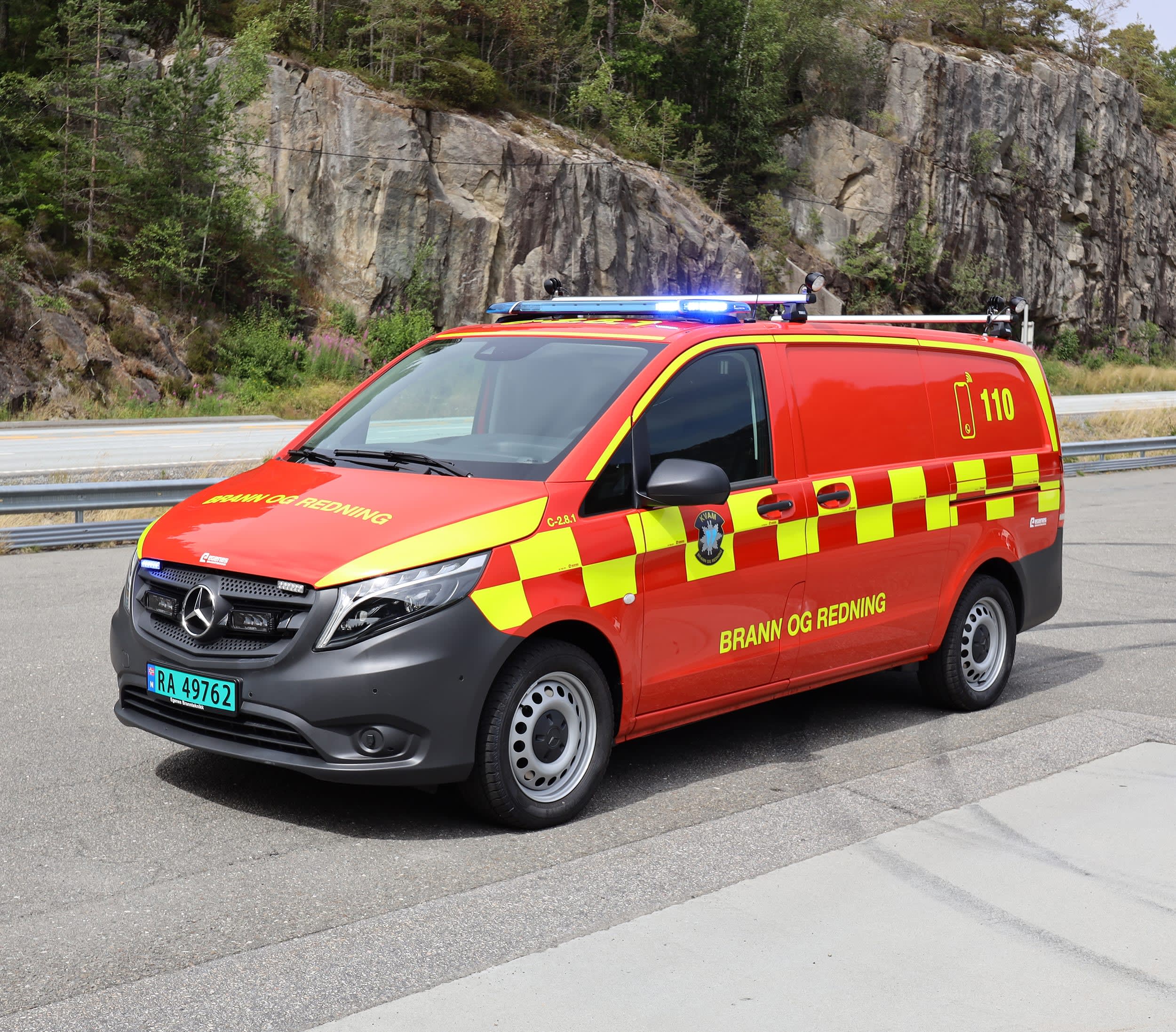To feierbiler til Kvam brann og redning | Egenes Brannteknikk AS