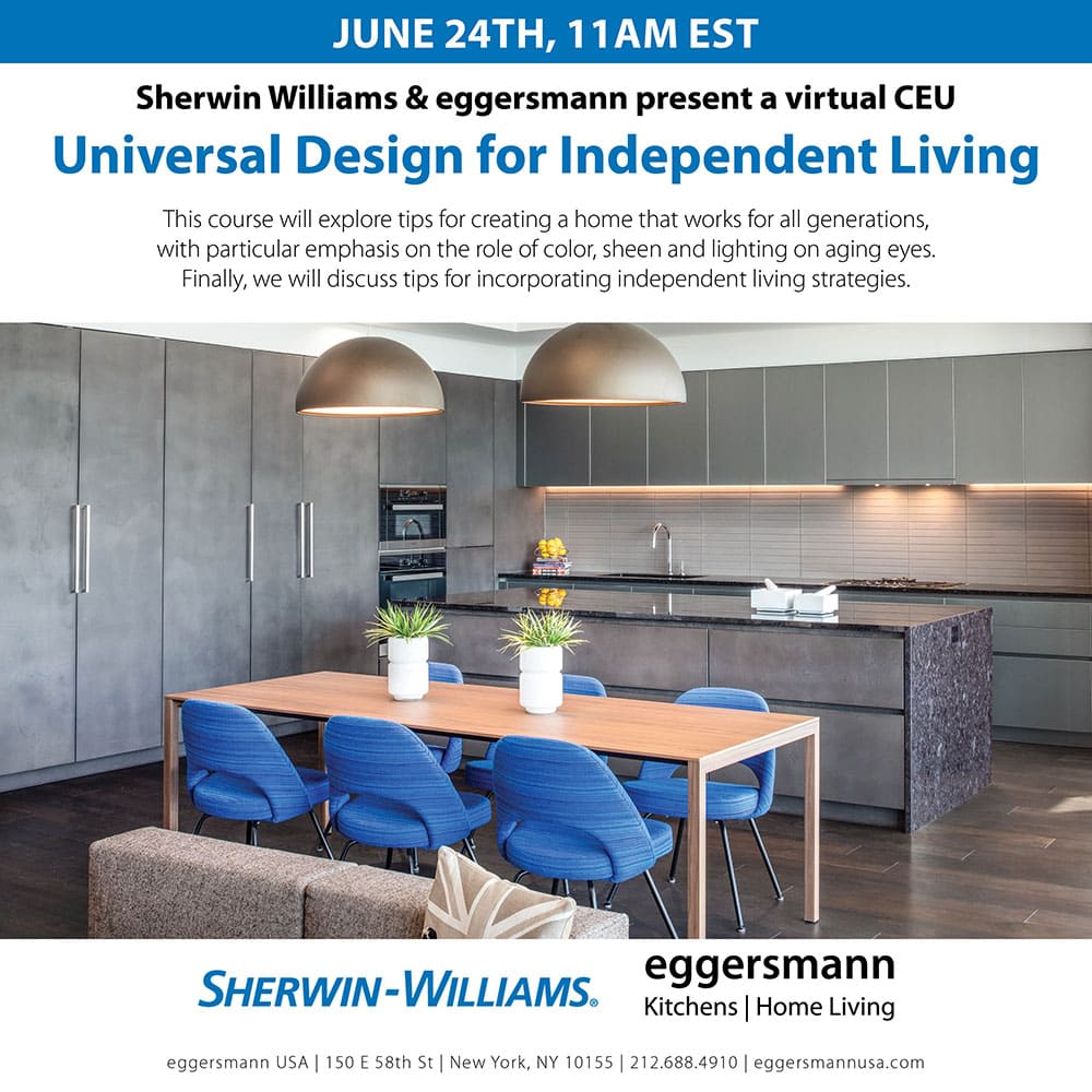 EVENT: Virtual CEU: Universal Design for Independent Living