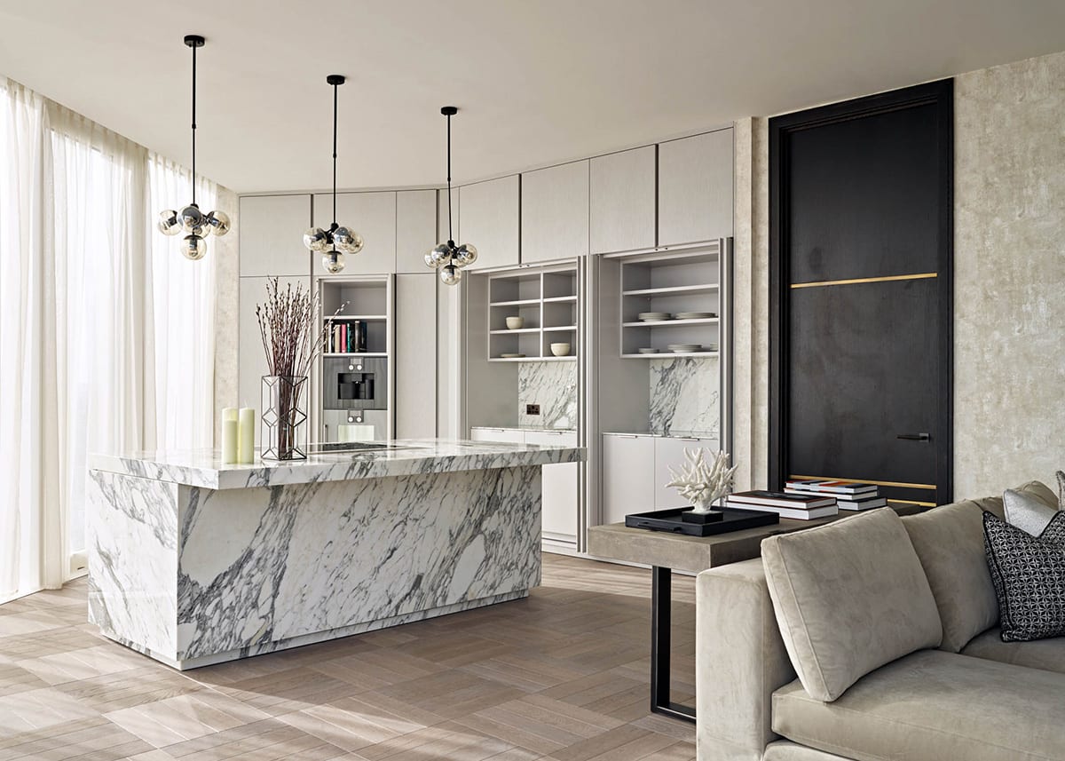Modern Matte Black Kitchen | eggersmann