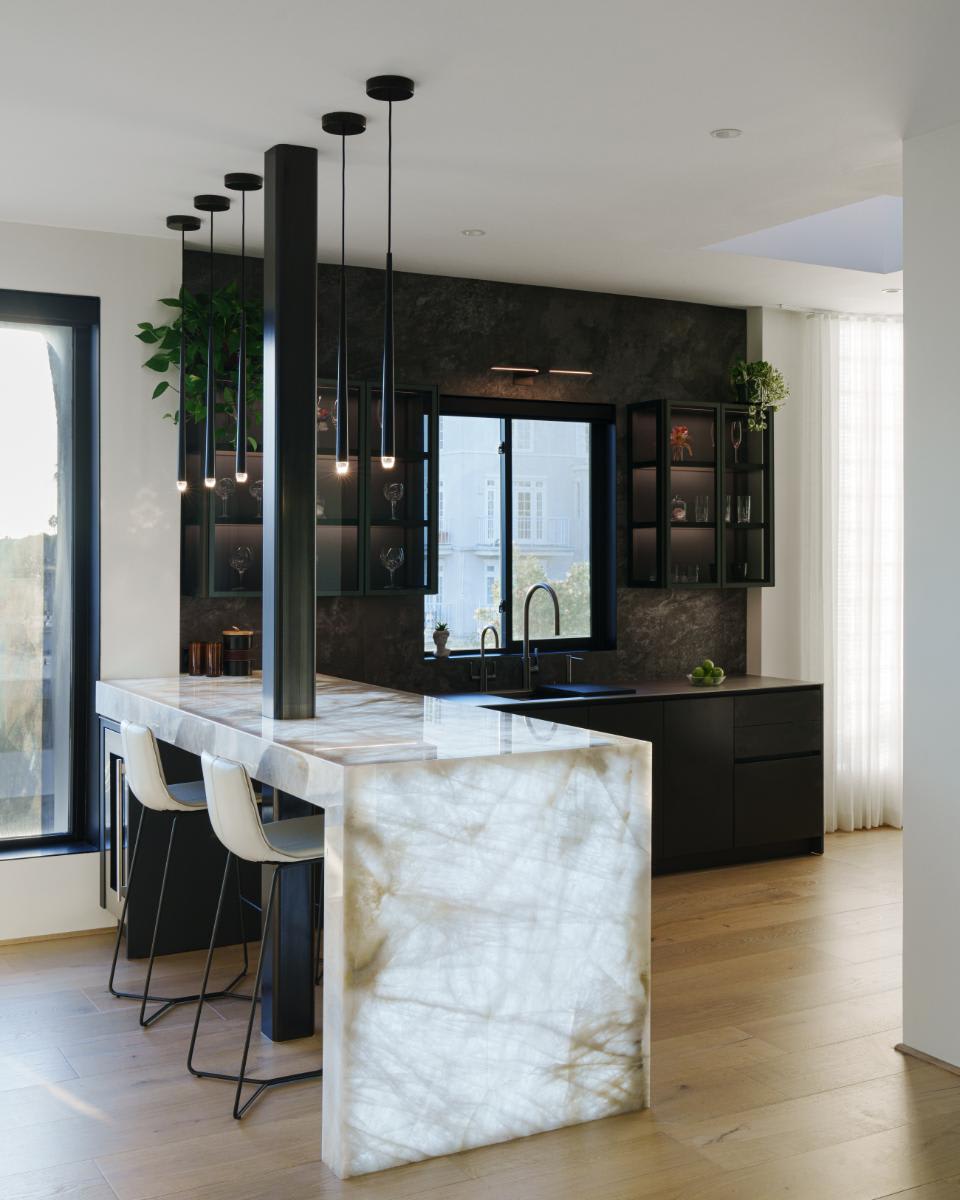 Santa Monica Penthouse Kitchen