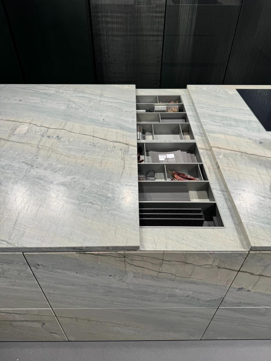 motion Sliding Countertops- eggersmann German Cabinetry