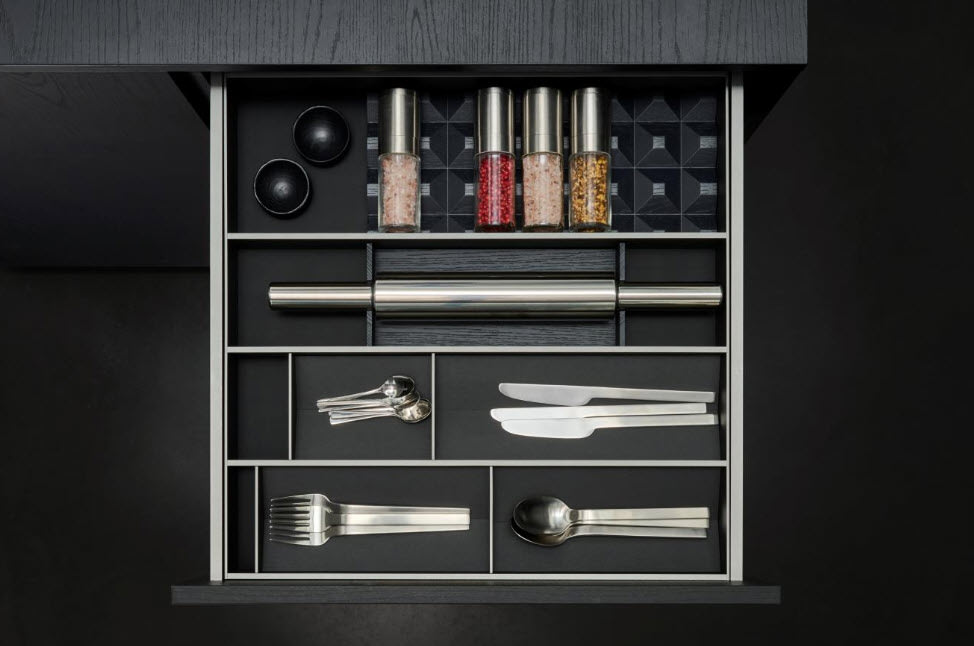 Luxury German Kitchen Accessories for Drawers & Cabinets