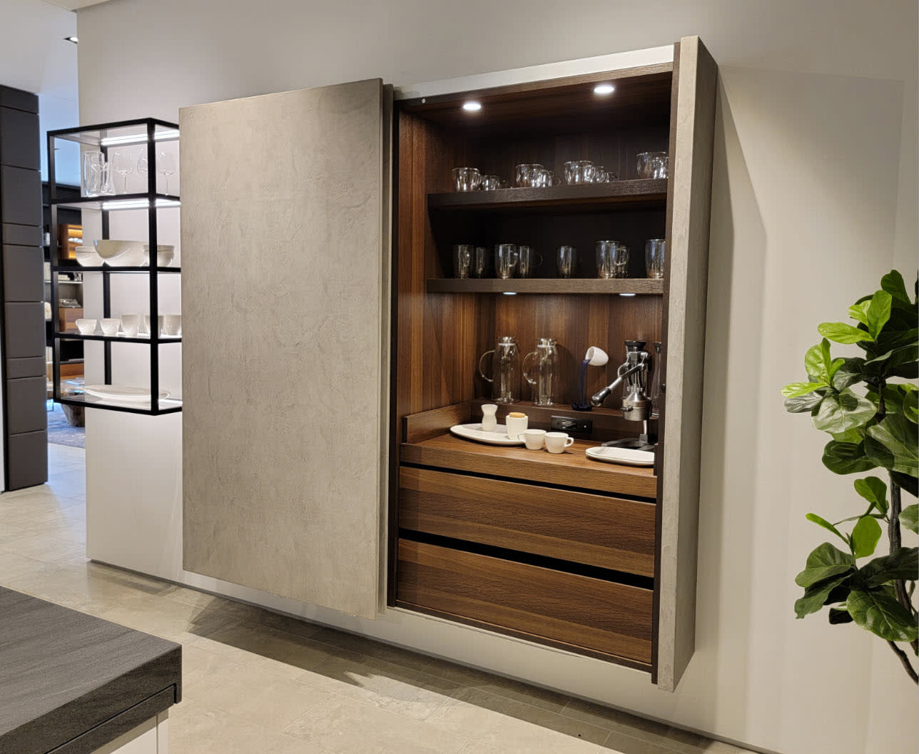 Coplanar Doors - eggersmann Modern Luxury German Cabinetry
