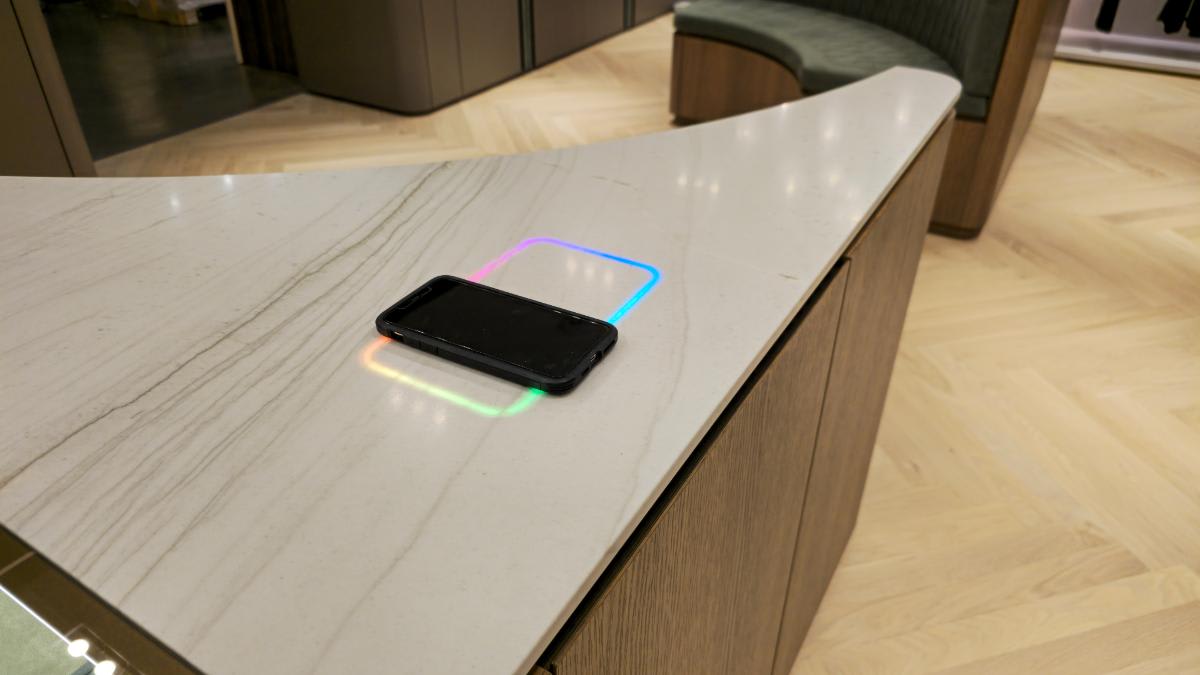 Invisible Device Charging for Your Luxury Countertops - eggersmann