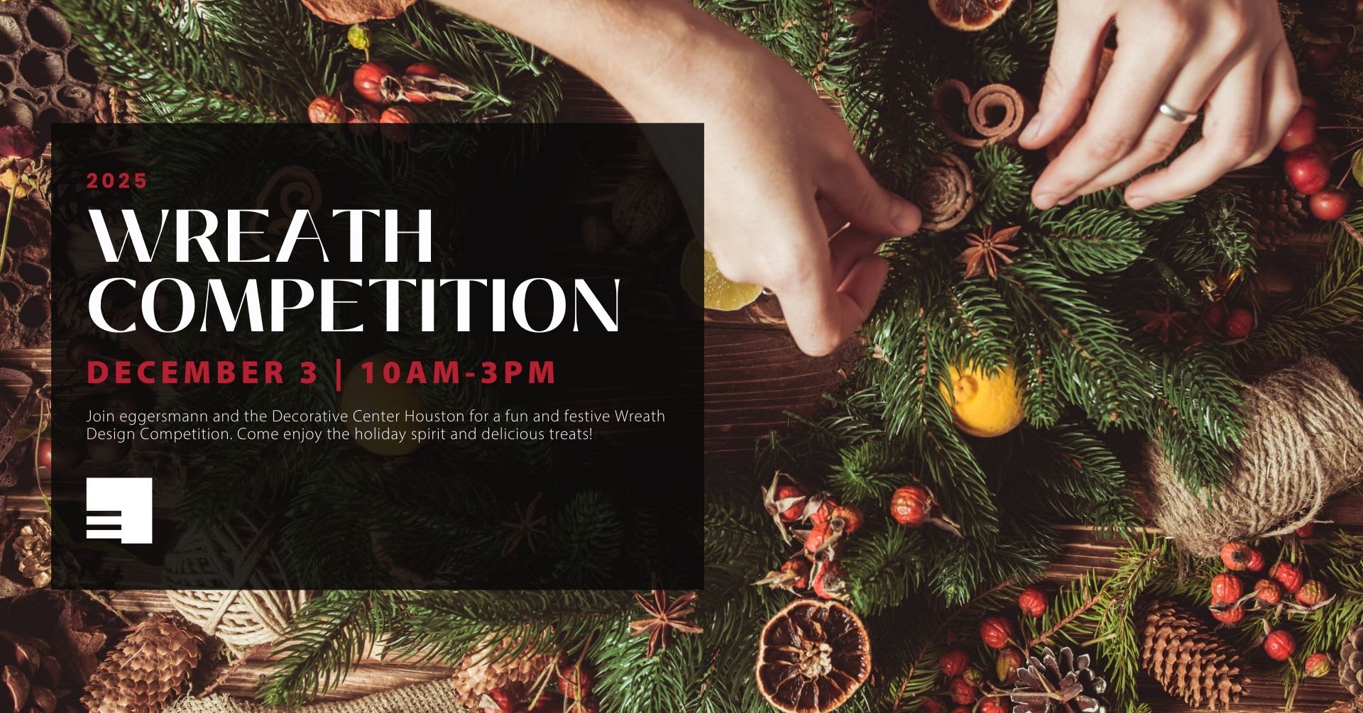 EVENT: HOUSTON - Holiday Wreath Event