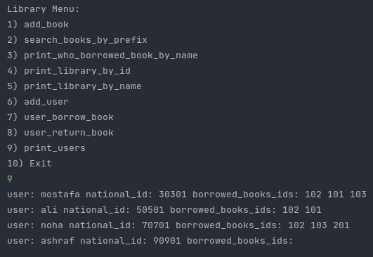 GitHub - 3ein39/Library_System: Library System Project in C++ using structs - simple console ...