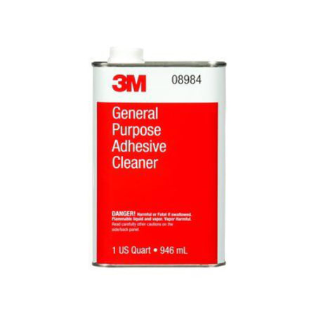 3M 60455045868 General Purpose Adhesive Cleaner, 1 qt, Clear | Midpoint ...
