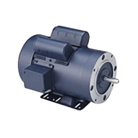 Leeson 115878 AC Motor, 2 HP, 3600 rpm, 115/208 - 230V, 56HC Frame ...
