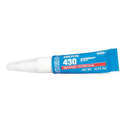 Loctite 430 Super Bonder® Instant Adhesive, 3g Tube, Clear, 10/Case | EIS