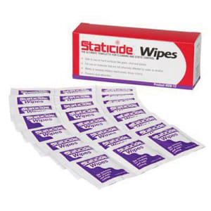 ACL Staticide SW12 Topical Anti-Static Cleaning Wipes, 5" W x 8" L ...