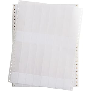 Brady DAT-41-292-1 Rectangle Printable Label, 1" x 5.937" x 0.004 ...