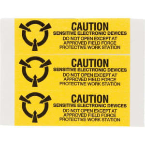 Brady Roll Mounted Static Awareness Label | EIS