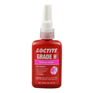Loctite 078 Letter Grade H™ Low Strength Threadlocker, 50mL Bottle ...