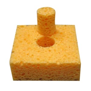 SIR Sponge S35WH Replacement Cleaning Sponge with Perforated Hole, 2.6 ...