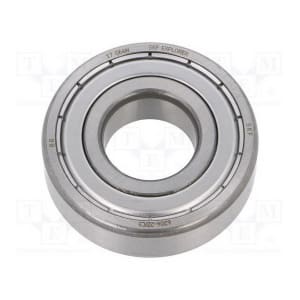 SKF 6204-2Z Single Row Deep Groove Radial Ball Bearing, 20 mm Bore x 47 mm OD x 14 mm W, Double ...