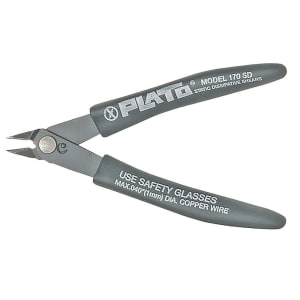 Plato 170SD High Precision Flush Cutter, 5-1/8" L, 18 AWG | Midpoint ...