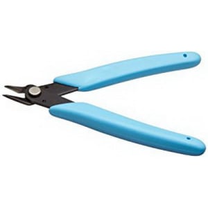 Xuron 170-II Micro-Shear® Full Flush Cutter, 5.11" L, 18 AWG Soft Wire, Tapered Jaw | EIS