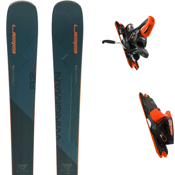 ELAN WINGMAN 82 TI BLUE + EL 10.0 GW Unicolore - Chaussure de ski
