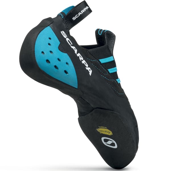 SCARPA INSTINCT S BLACK AZURE Climbing shoes