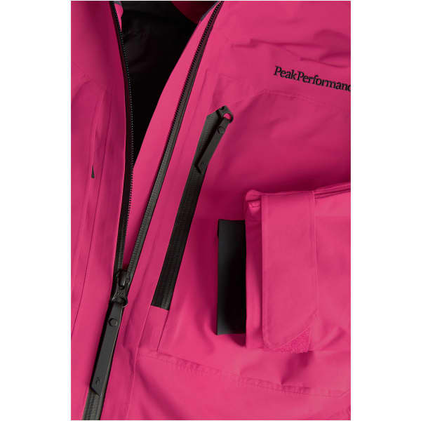 PEAK PERFORMANCE-W ALP 2L J POWER PINK - Ski touring ski jacket PEAK PERFORMANCE-W ALP 2L J POWER PINK - Ski touring ski jacket