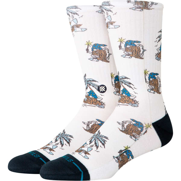 STANCE CASTAWAY CREW CANVAS - Socken
