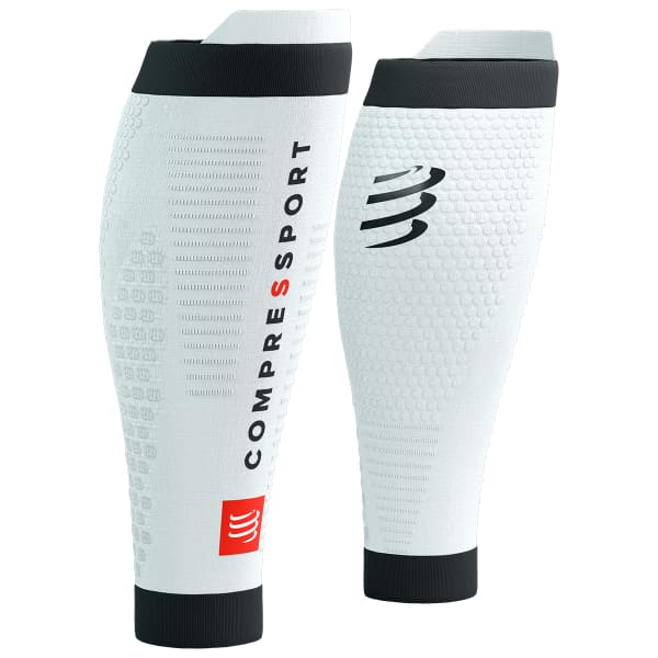 COMPRESSPORT-R2 3.0 WHITE/BLACK - Compression sleeves