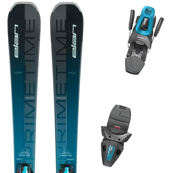 ELAN-PRIMETIME Nø3 W PS + EL 10.0 GW SHIFT Unicolore - Alpine ski set