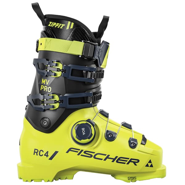 FISCHER RC4 PRO MV GW BOA ZF CFC YELLOW/CARBON - Alpine ski boots