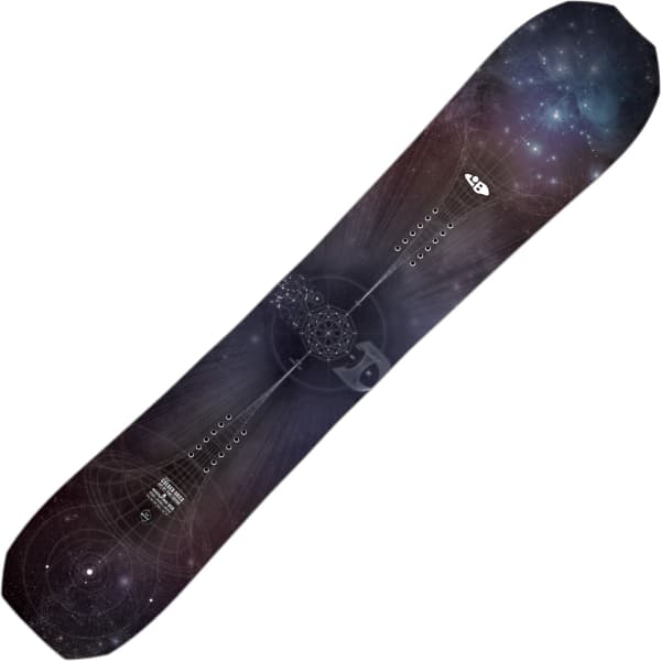 LIB TECH-GOLDEN ORCA BLACK/PURPLE - Prancha de snowboard