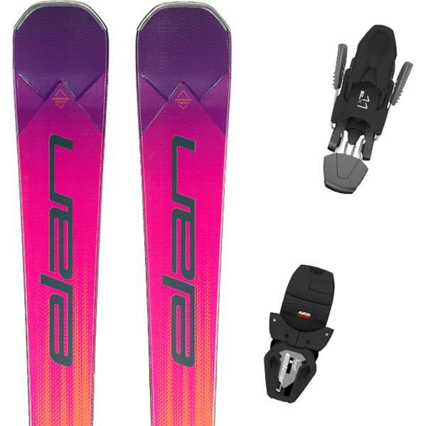 ELAN-ACE SPEED MAGIC SLX SX + ELX 11.0 GW SHIFT PINK - Alpine ski set