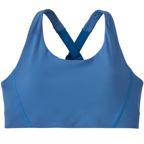 PATAGONIA W'S SHADOWLITE MID IMPACT ADJUSTABLE BRA VESSEL BLUE ...