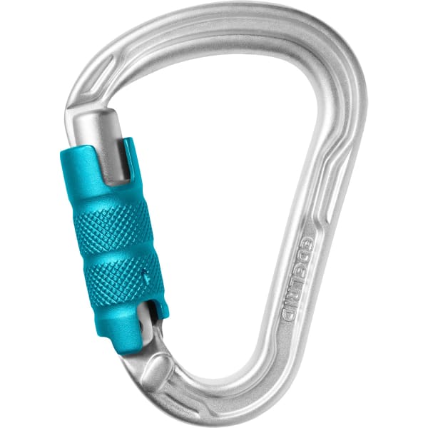 EDELRID HMS STRIKE TRIPLE II SILVER - Kletter-Karabiner